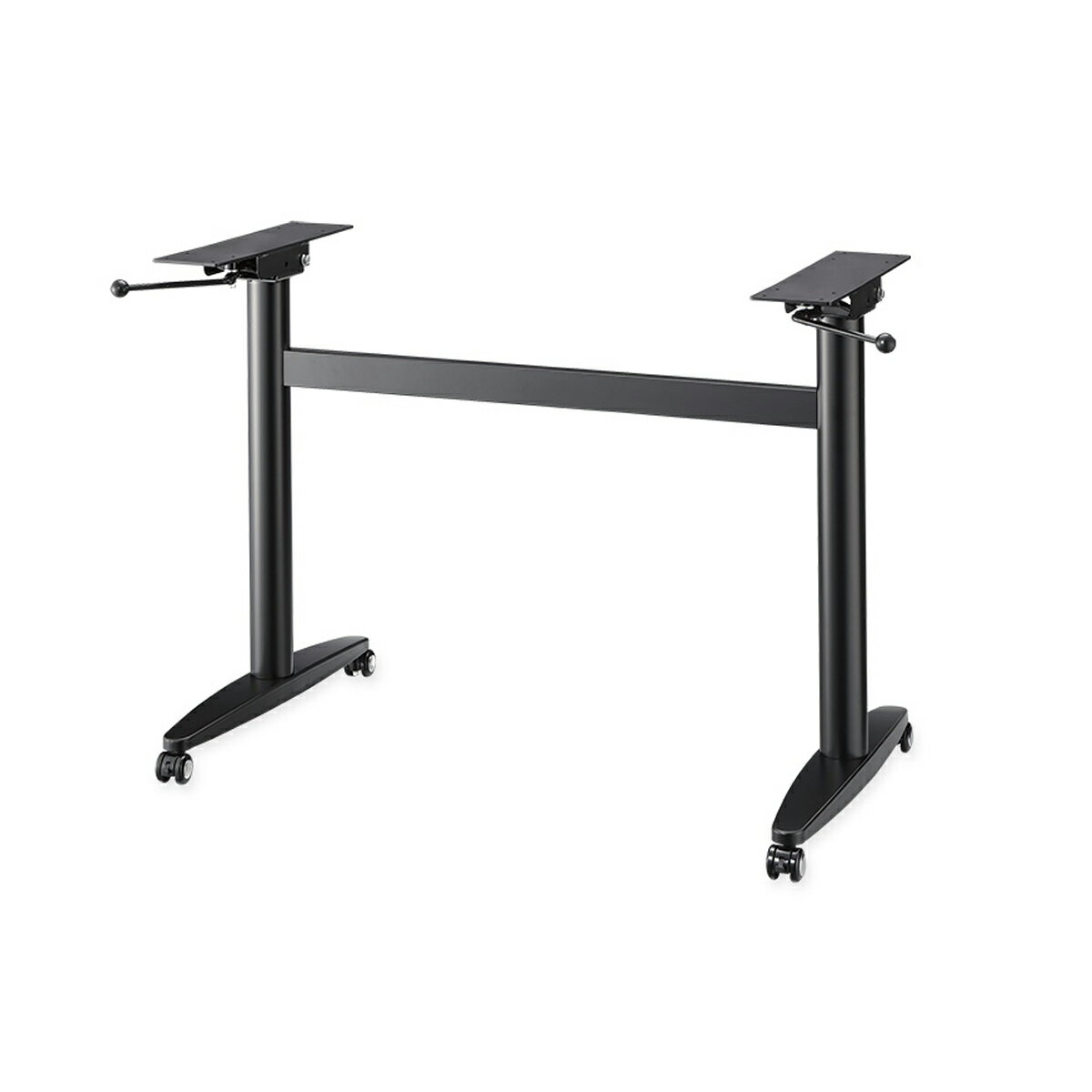 商品詳細（サイズ）■材質：スチール■機能：平行スタッキング■備考：キャスター付（ストッパー付）■適合天板サイズ：W1500×D750まで■サイズ：W1010～1300×H320～700■受板：100×400×4.5t■丸ポール：φ60.5■...