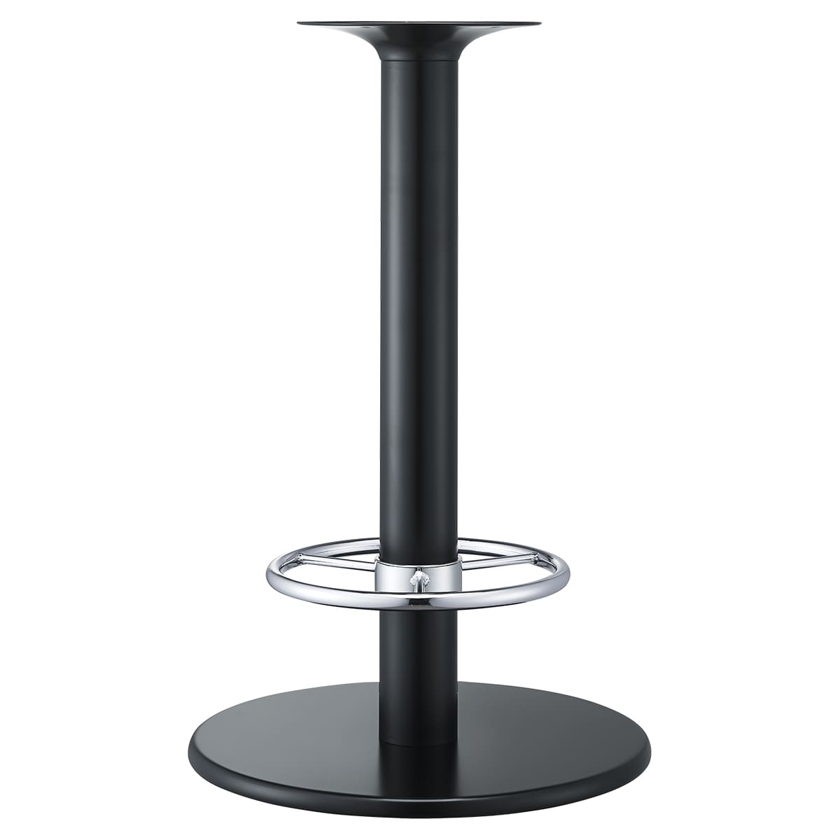 商品詳細（サイズ）■材質：スチール■備考：アジャスター付■サイズ：φ600×H710～1000■受板：φ320（SR-320）■丸ポール：φ101■ベース厚：25mm■補足：お客様組立品／サイズ選択／カラー選択脚部カラーブラックブラック／ク...