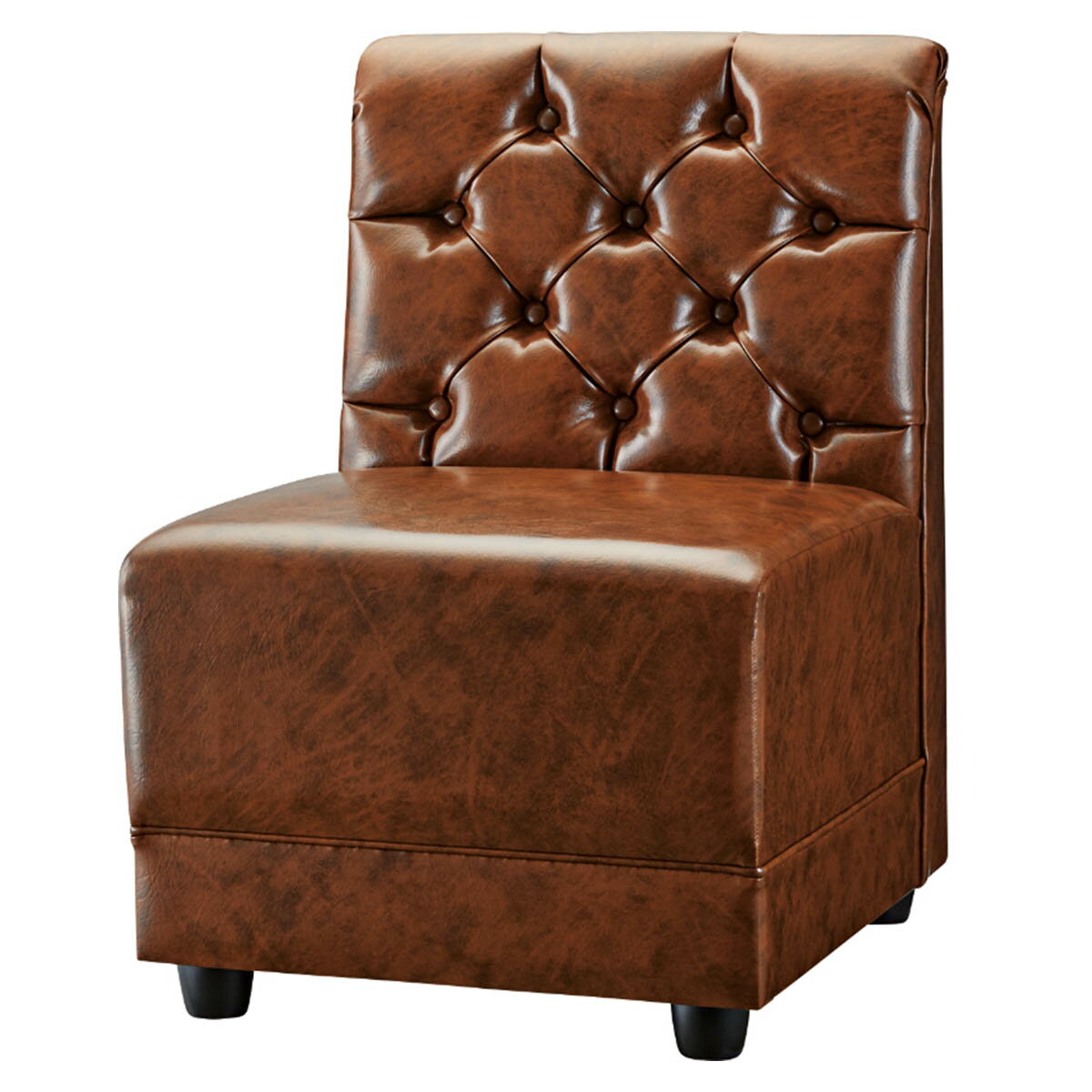 商品詳細（サイズ）■座構造：Sバネ■背部：ボタン仕上■サイズ：W500×D610×H740（SH380）■補足：完成品／張地選択北海道、沖縄、離島及び中継を伴う場合は、差額送料が必要ですので別途ご案内致します。張地カラーバリエーションメトロ...