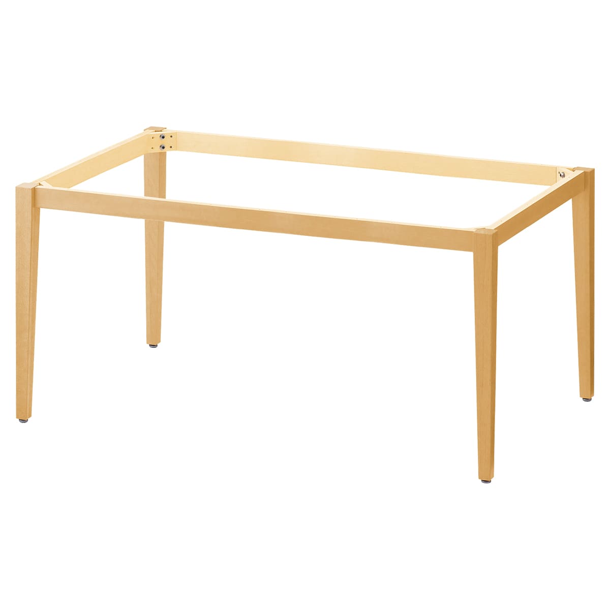 商品詳細（サイズ）■材質：ブナ無垢材■備考：アジャスター付■適合天板サイズ：W1500×D900■サイズ：W1496×D896×H675■脚間：W1386×D786■インセット：2mm■補足：お客様組立品／カラー選択／グリーン購入法適合【注...