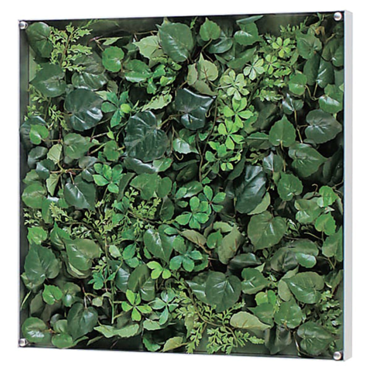 商品詳細（サイズ）■装飾：造花■フレーム：アルミ押出材■面板：3mm透明アクリル　5.5mmMDFシート貼り■付属品：吊りひも　直掛け用ビス■重量：2.8kg■サイズ：W450×D66×H450■補足：完成品【注意事項】※施工が必要な商品で...