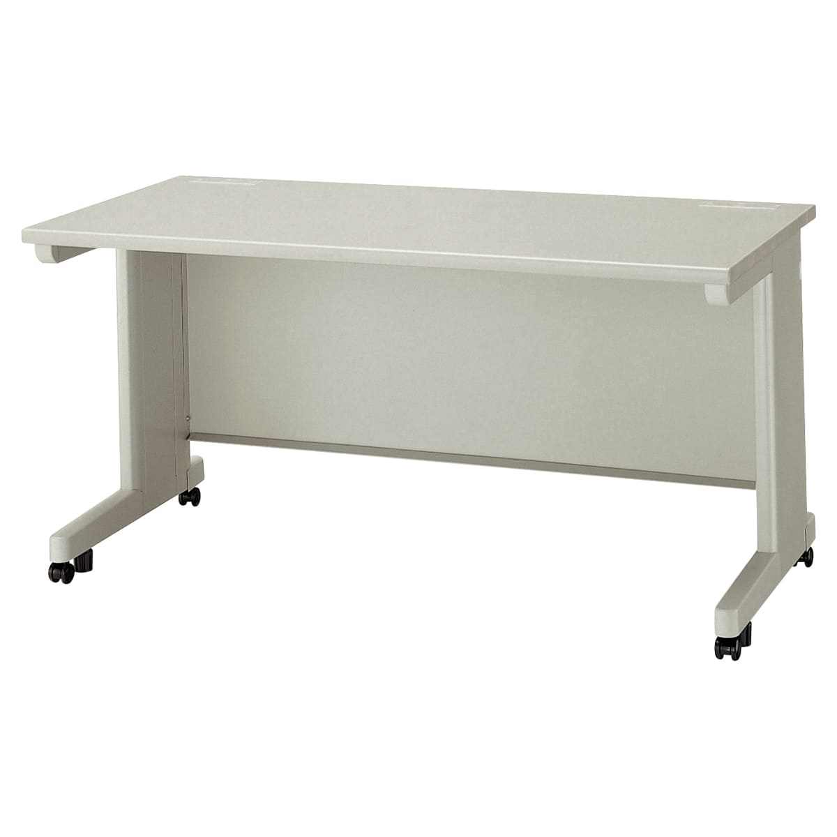 商品詳細（サイズ）■天板：メラミン化粧板　ABSエッジ■脚部：スチール塗装仕上■機能：タテ配線機構　配線ダクト　キャスター付■サイズ：W800～1800×D800×H700■補足：お客様組立品／サイズ選択／キャスタータイプ／グリーン購入法適...