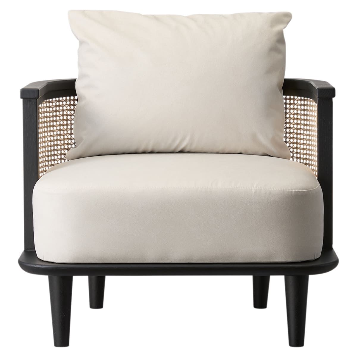 商品詳細（サイズ）■主材：オーク■背面：ラタンシート■クッション：固定なし■重量：約19.2kg■サイズ：W750×D700×H800（SH415 AH600）■補足：お客様組立品／カラー選択／張地選択／脚カット可【注意事項】※使用材の特性...