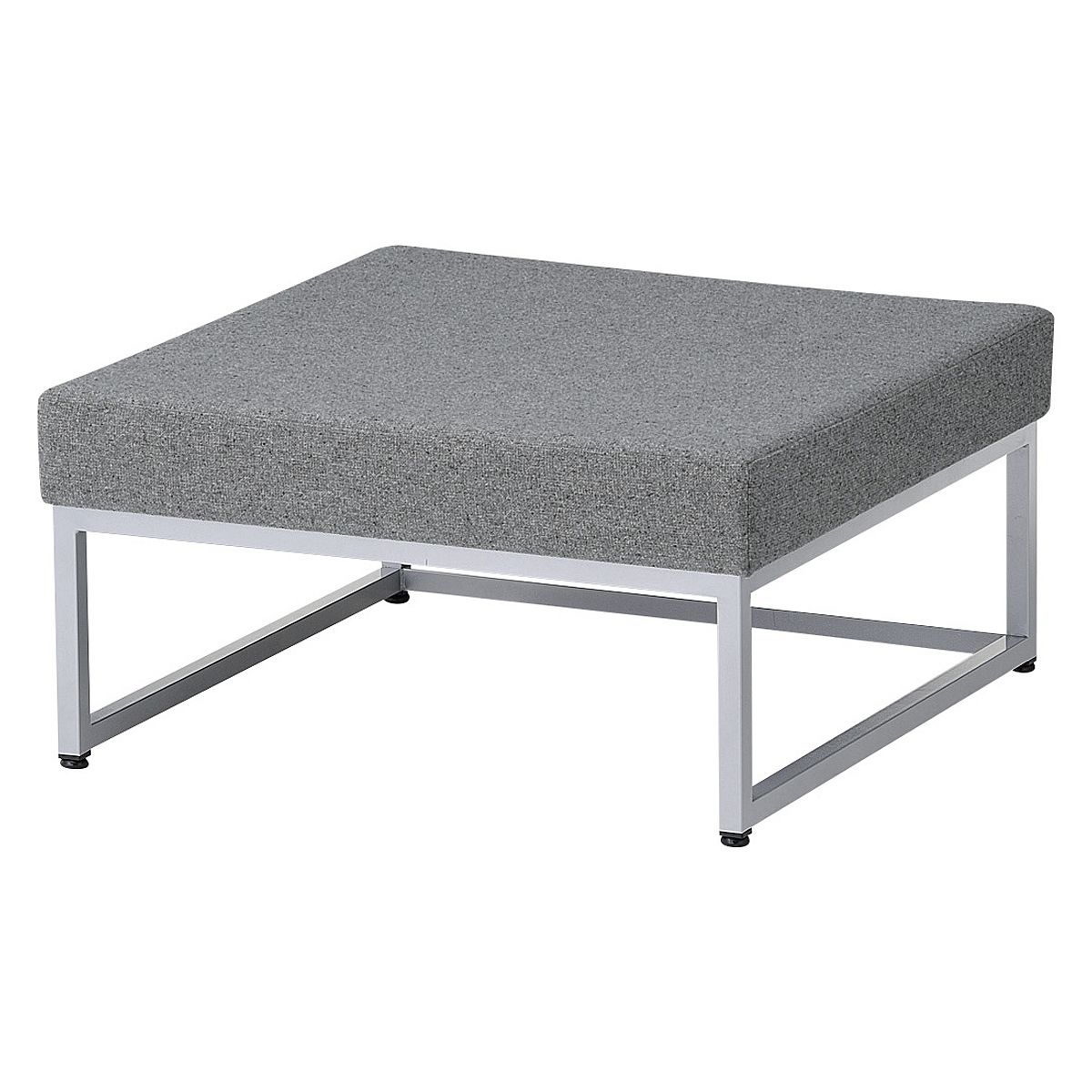 商品詳細（サイズ）■座部：コンパネ■脚部：スチール■サイズ：W770×D770×H380■補足：完成品／カラー選択／張地選択北海道、沖縄、離島及び中継を伴う場合は、追加送料が必要ですので別途ご案内致します。フレームカラーサテンアイボリーサテ...