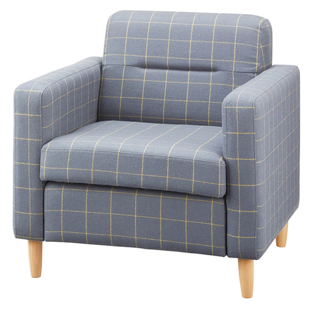 商品詳細（サイズ）■座部：Sバネ構造■座クッション：上置式■脚部：天然木（ブナ材）■サイズ：W740×D830×H740（SH410 AH580）■補足：お客様組立品／カラー選択／張地選択北海道、沖縄、離島及び中継を伴う場合は、追加送料が必...