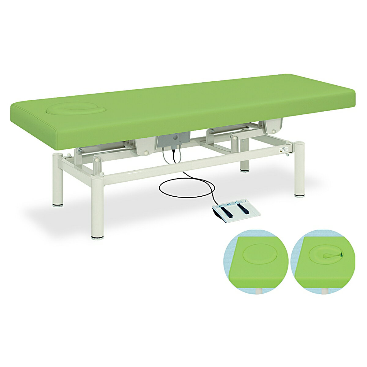 商品詳細（サイズ）■重量：約53kg■サイズ：W500～700×L1700～1800×H450～830■クッション厚：50mm（本体）■補足：お客様組立品／サイズ選択／張地選択／昇降タイプ【注意事項】※モーター本体と制御ボックスは、本保証書...