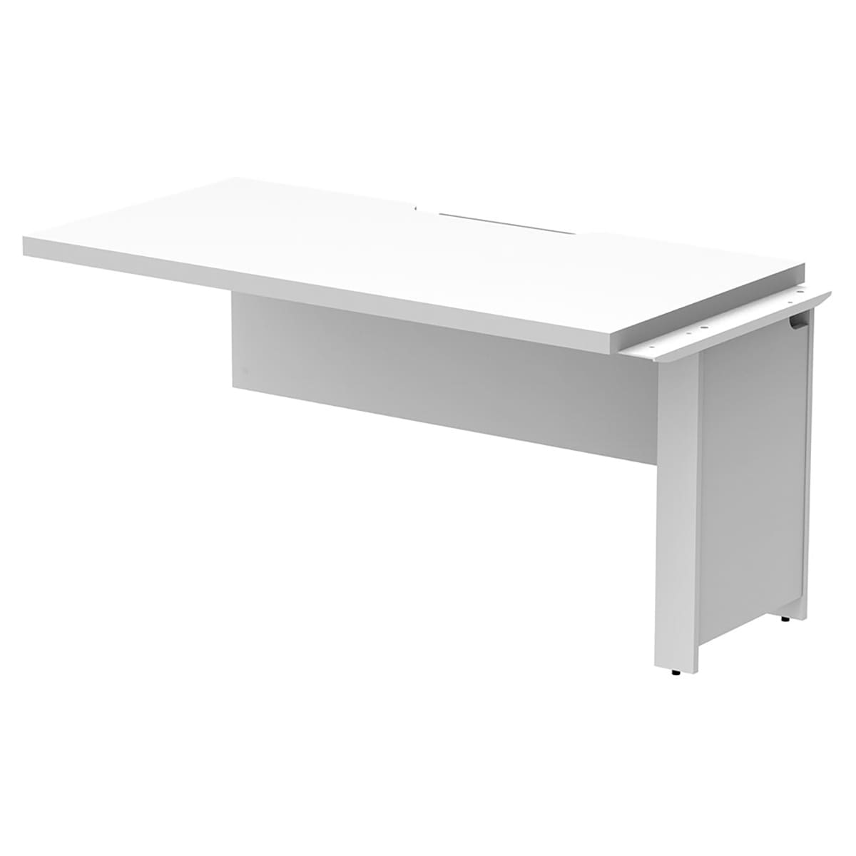 商品詳細（サイズ）■天板：低圧メラミン樹脂化粧木質ボード　ペーパーコア　PVCエッジ■幕板・脚部：低圧メラミン樹脂化粧木質ボード　PVCエッジ■フレーム・配線受け：スチール（粉体塗装）■アジャスター：ポリプロピレン■サイズ：W1400×D7...