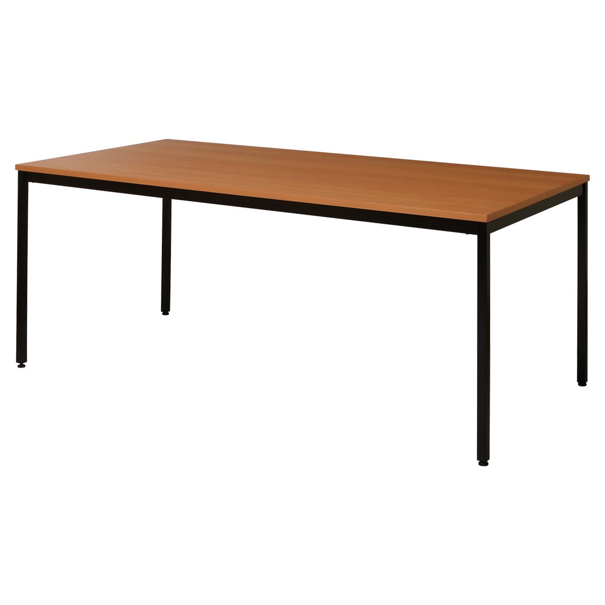 商品詳細（サイズ）■天板：抗ウイルスメラミン化粧板（22mm厚）フラッシュ加工■エッジ：抗ウイルスABSエッジ ※ストーングレー色は通常ABSエッジ■天板裏：抗ウイルスバッカー■脚部：スチール粉体塗装■サイズ：W1500～1800×D750...