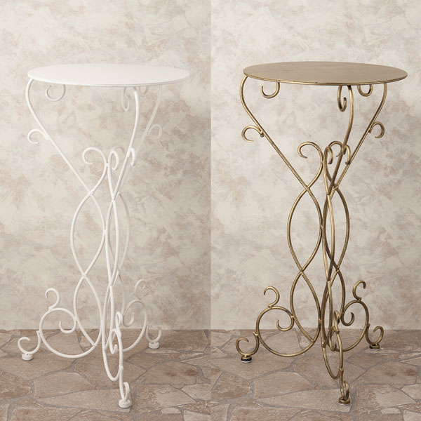 ［サイズ］約W.37.5 x D.36 x H.68 cm　（天板サイズ 約Φ35cm） ［重　量］約 2.8 kg