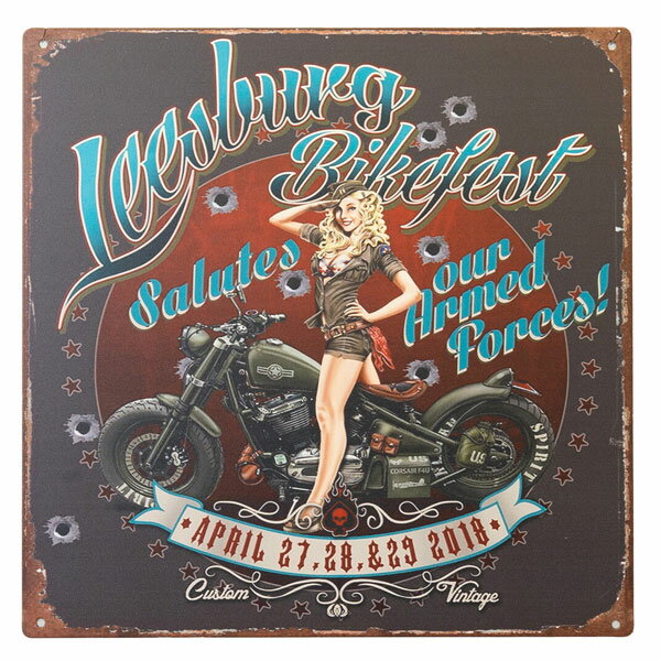 レトロな雰囲気を演出するのに最適なアイテムです。 アメリカン雑貨の魅力を持つこのプレートは、バイカーやガールズのデザインが特徴で、カフェやバー、ガレージなどの店舗にぴったりです。 アンティーク調の仕上げが施されており、壁掛けオブジェとしても...