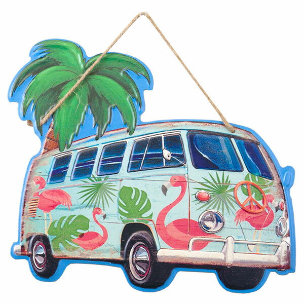 オシャレなデザインにエンボス加工を施されたプレートです。 錆びた感じもgoodです。 軽量なのでどこでも気軽に飾ることができます。 お店やお部屋のアクセントに是非にいかがでしょうか？ W26 x D0.2 x H30 cm 素材・成分：Tin