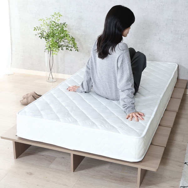 シングルサイズ 圧縮 ポケットコイル マットレス シングル 敷布団 サイズ：全体：幅970 × 奥行1950 × 高さ180br> 梱包サイズ 外箱1：幅290 × 奥行290 × 高さ1030mm ※お送り先が沖縄・離島の場合送料が別途発...