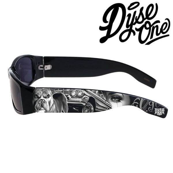 ■BRAND:DYSE ONE【ダイスワン】 ■COLOR: ブラック ■QUALITY:プラスティック ■SIZE W:14cm×H:4.5cm テンプル長さ:約13cm L■こちらの商品はメール便発送不可能です！