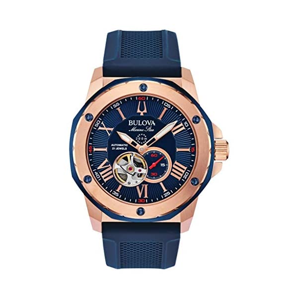 ブローバ 腕時計 ウォッチ BULOVA 98A227 時計 オートマチック 自動巻き アナログ アナログ メンズ 男性用 EXPRESS!!SHIPPED WITHIN MINUTES!! Bulova Mens Analogue Aut...