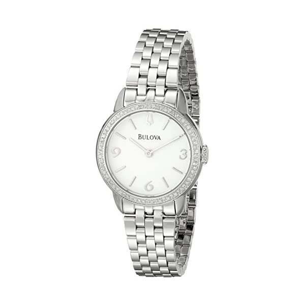 ブローバ 腕時計 ウォッチ BULOVA 96R181 時計 アナログ クォーツ レディース 女性用 Bulova Women's 96R181 Analog Display Analog Quartz Silver Watch 人気の ブ...