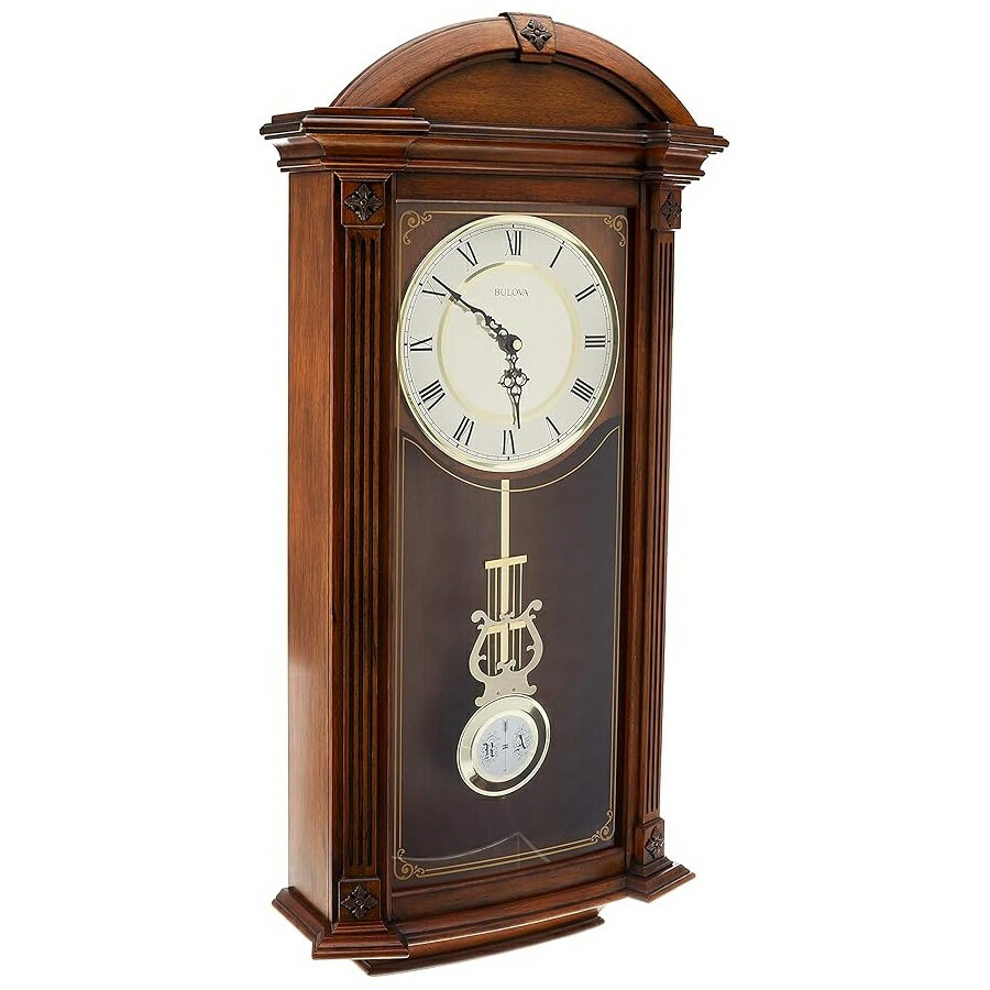 他の ブローバ はこちら Bulova C4331 Hartwick Chiming Clock, Walnut 29.75 x 14 x 5.5ブローバ C4331 ハートウィック チャイミング クロック、ウォールナット 29.75 x ...