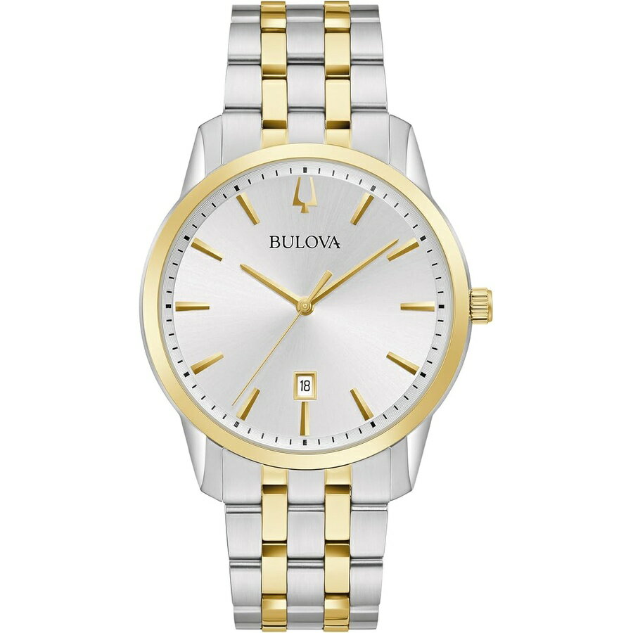 他の ブローバ はこちら Bulova Men's Classic Sutton 3-Hand Calendar Date Quartz Watch, 40mmブローバ メンズ クラシック サットン 3針 カレンダー デイト クォーツ時計、...