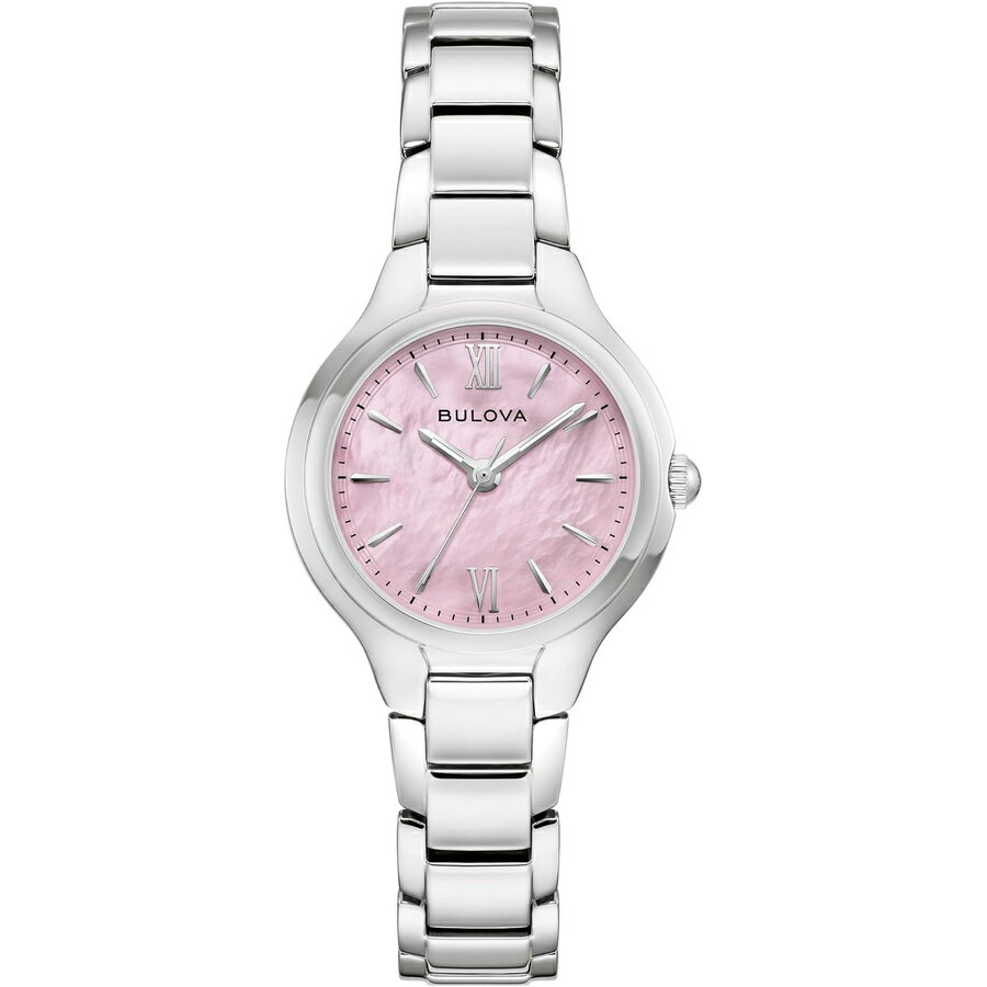 他の ブローバ はこちら Bulova Ladies 3-Hand Quartz Classic, Stainless Steel Case, 28mmブローバ レディース 3 針クォーツ クラシック、ステンレススチール ケース、28mm発...