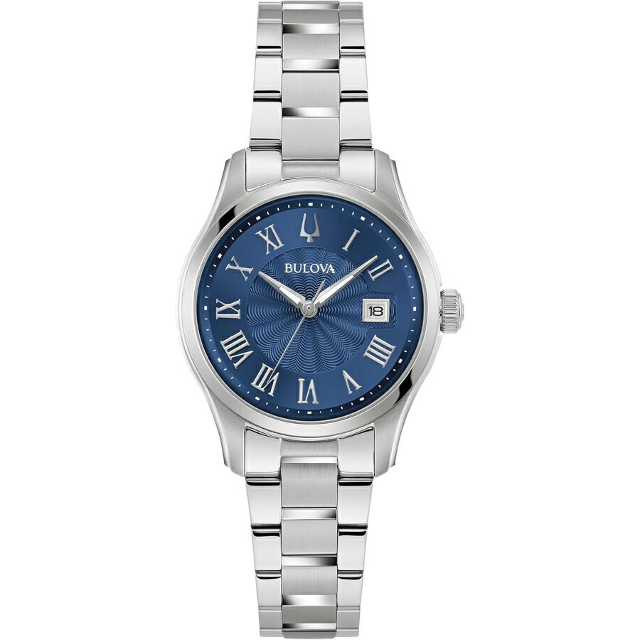 他の ブローバ はこちら Bulova Ladies Classic Mini Wilton 3-Hand Quartz Silver Stainless Steel Watch, Day Date, 29mmブローバ レディース クラシッ...