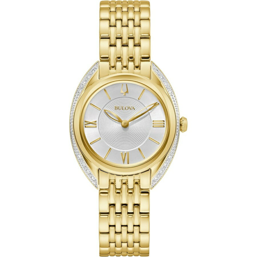 他の ブローバ はこちら Bulova Ladies' Classic Diamond 2-Hand Quartz Stainless Steel Watch, 16 Diamonds, Sapphire Crystalブローバ レディース...