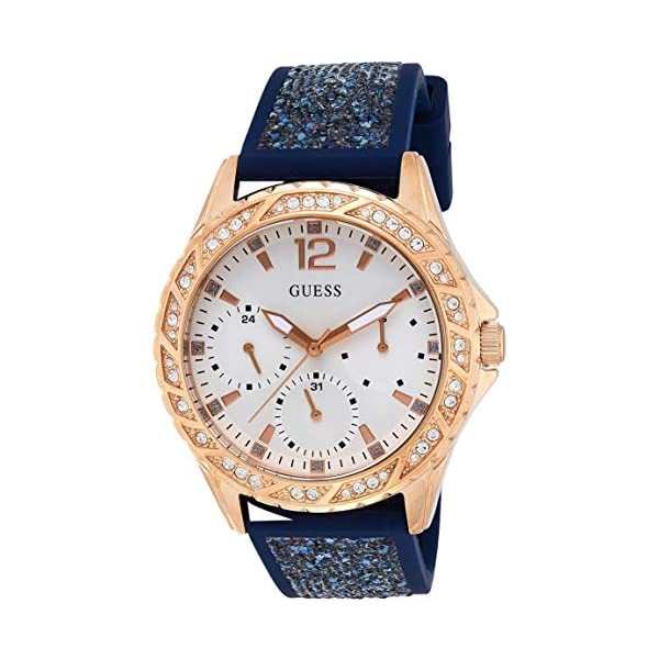 ゲス 腕時計 レディース 女性用 GUESS W1096L4 時計 ウォッチ Guess Swirl Crystal White Dial Ladies Watch W1096L4 人気の GUESS 商品はこちら ■海外より直輸入品となり...
