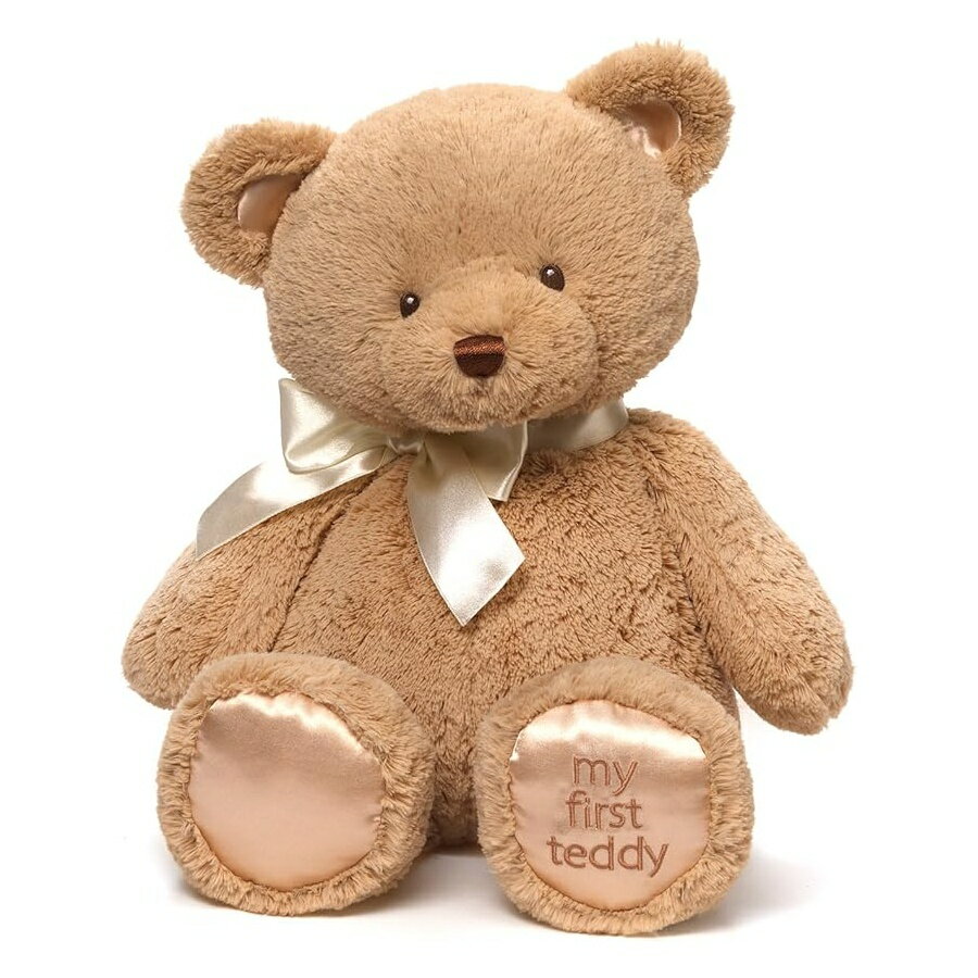 他の ガンド はこちら GUND My First Teddy Bear, Ultra Soft Animal Plush Toy for Babies and Newborns, Light Brown/Tan, 18”GUND 私の初め...