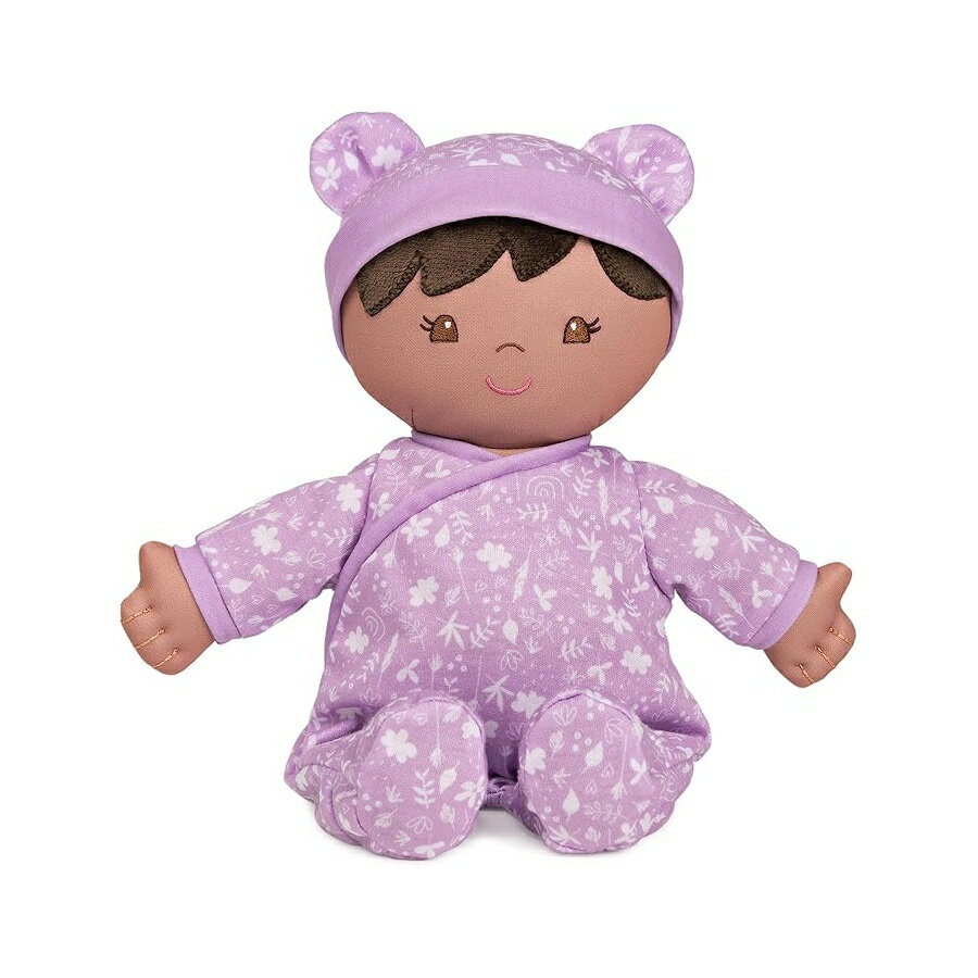 他の ガンド はこちら GUND Baby Sustainable Baby Doll, Plush Doll Made from Recycled Materials, for Babies and Newborns, Purple, 1...