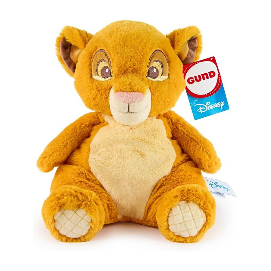 他の ガンド はこちら GUND Disney Official Simba Oh So Snuggly Plush, The Lion King, Lion Stuffed Animal for Babies and Infants, Y...