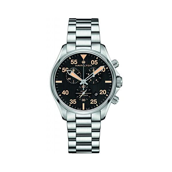 ハミルトン 腕時計 ウォッチ Hamilton H76722131 カーキ パイロット メンズ 男性用 Hamilton Khaki Pilot Black Dial Stainless Steel Men's Watch H7672213...