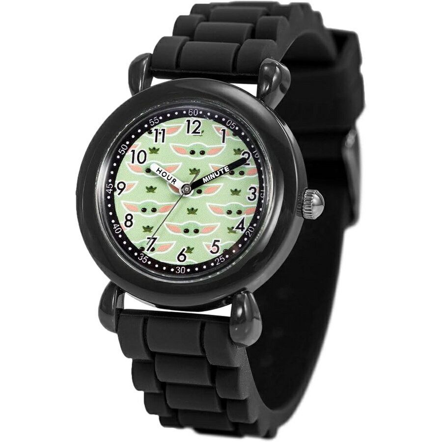 他の スターウォーズ はこちら Star Wars The Mandalorian Kids' Plastic Time Teacher Analog Quartz Silicone Strap Watchスター・ウォーズ マンダロリアン ...