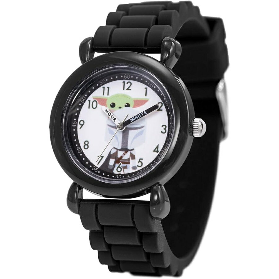 他の スターウォーズ はこちら Star Wars The Mandalorian Kids' Plastic Time Teacher Analog Quartz Silicone Strap Watchスター・ウォーズ マンダロリアン ...