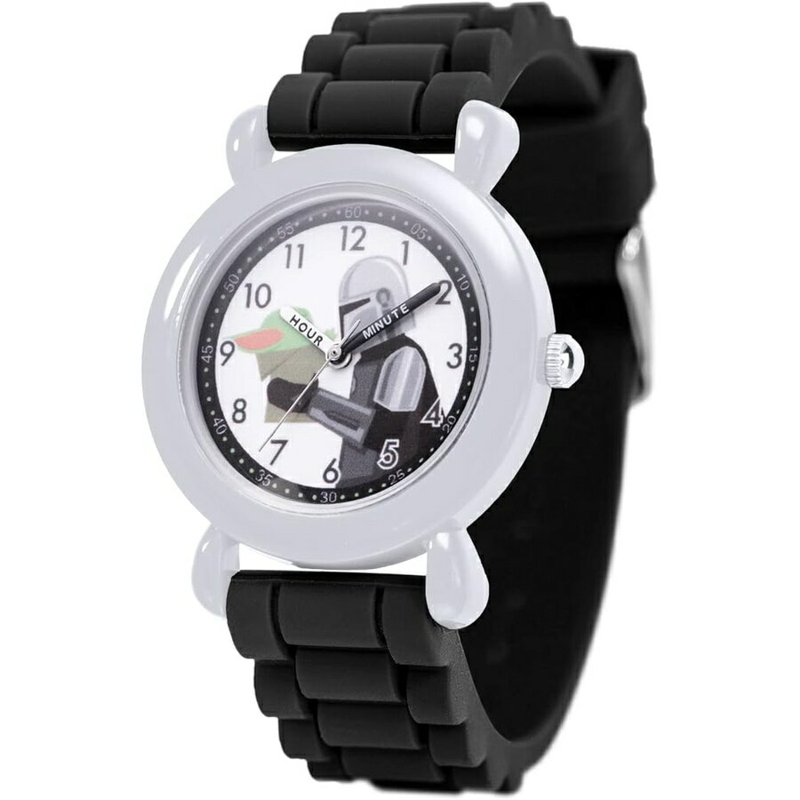 他の スターウォーズ はこちら Star Wars The Mandalorian Kids' Plastic Time Teacher Analog Quartz Silicone Strap Watchスター・ウォーズ マンダロリアン ...