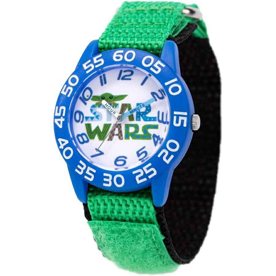 他の スターウォーズ はこちら Star Wars The Mandalorian Kids' Plastic Time Teacher Analog Quartz Nylon Strap Watchスター・ウォーズ マンダロリアン キッズ...