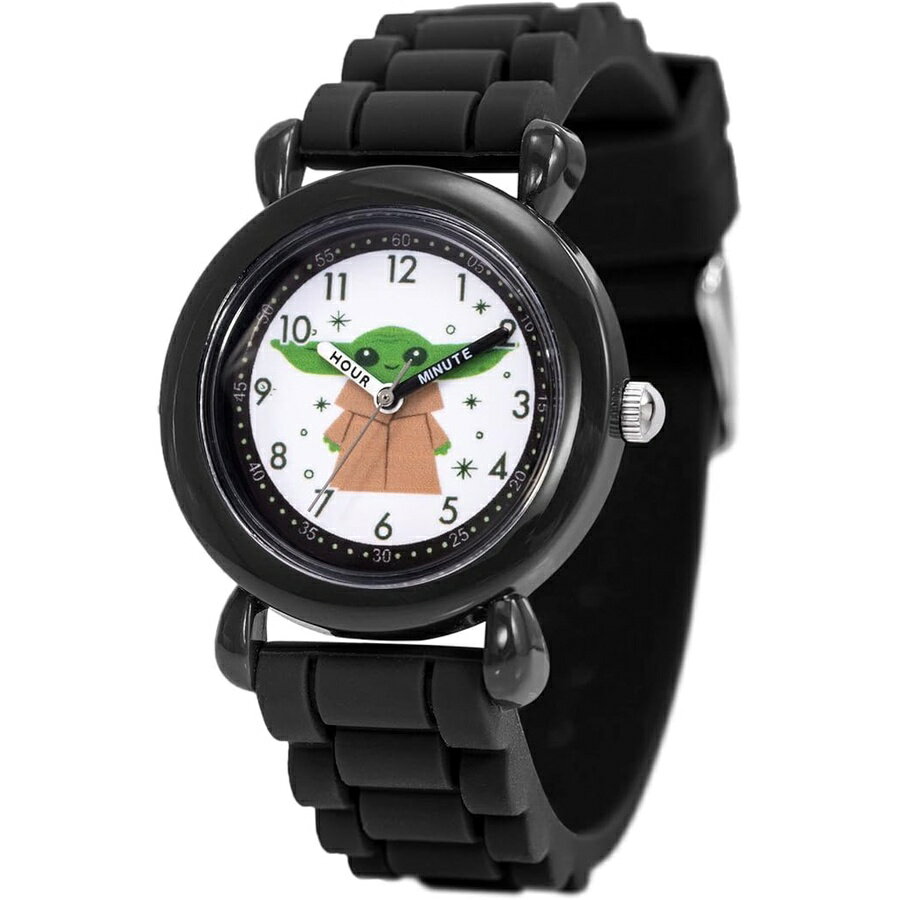 他の スターウォーズ はこちら Star Wars The Mandalorian Kids' Plastic Time Teacher Analog Quartz Silicone Strap Watchスター・ウォーズ マンダロリアン ...