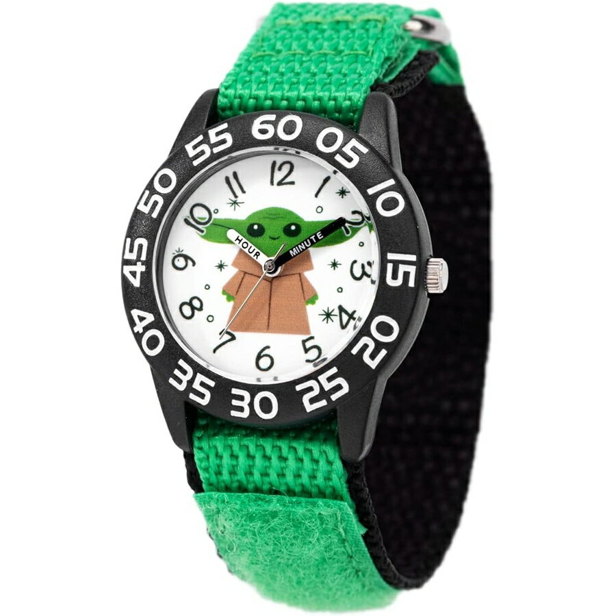 他の スターウォーズ はこちら Star Wars The Mandalorian Kids' Plastic Time Teacher Analog Quartz Nylon Strap Watchスター・ウォーズ マンダロリアン キッズ...