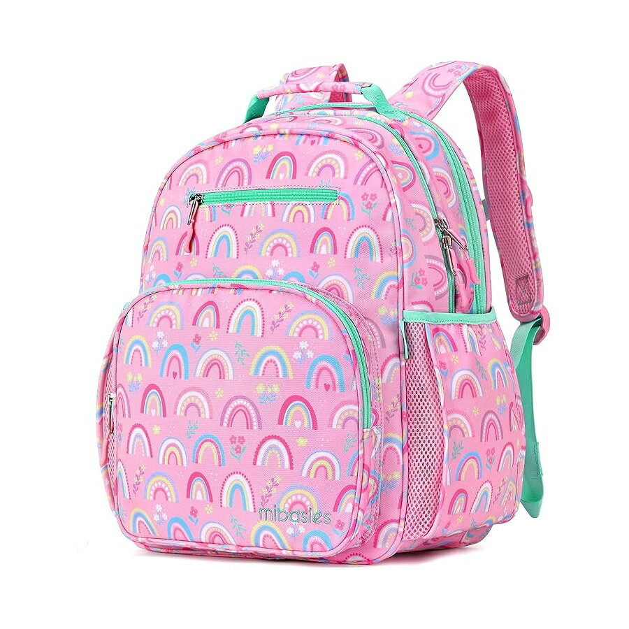 他の 人気商品 はこちら mibasies Girls Backpack: Large Kids Backpack Girls for Elementary School with Laptop Compartment - Rainbow ...
