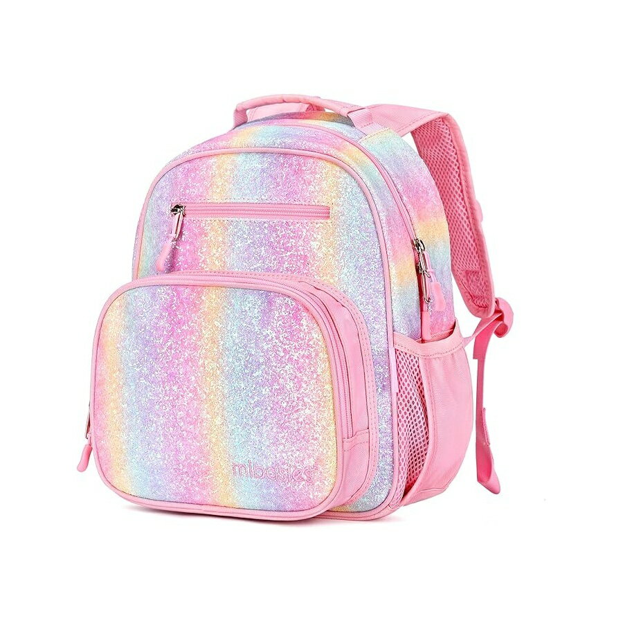 他の 人気商品 はこちら mibasies Toddler Backpack for Girls 2-4: Glitter Kids Backpacks for Girls - Preschool Kindergarten Backpack...