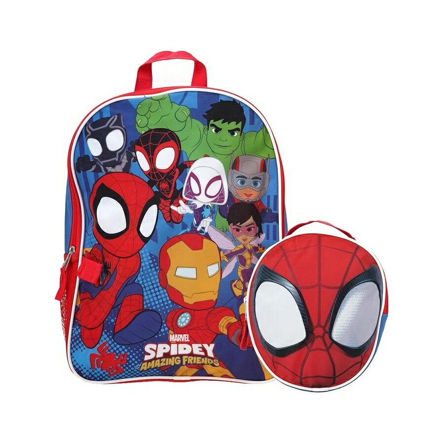 他の 人気商品 はこちら Fast Forward Spider-Man Boys Backpack and Lunch Box Set - 2 Piece 15'' School Backpack with Detachable Lunc...