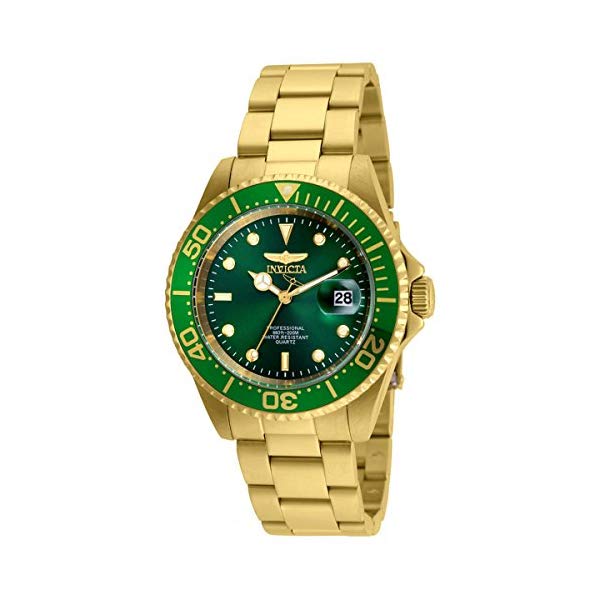 ブランドInvictaパート ナンバー24948形状Roundディスプレイ タイプAnalogケース直径40 millimetersバンド素材Goldバンド幅20 millimetersバンドカラーWhiteダイヤルカラーGreenカレンダ...