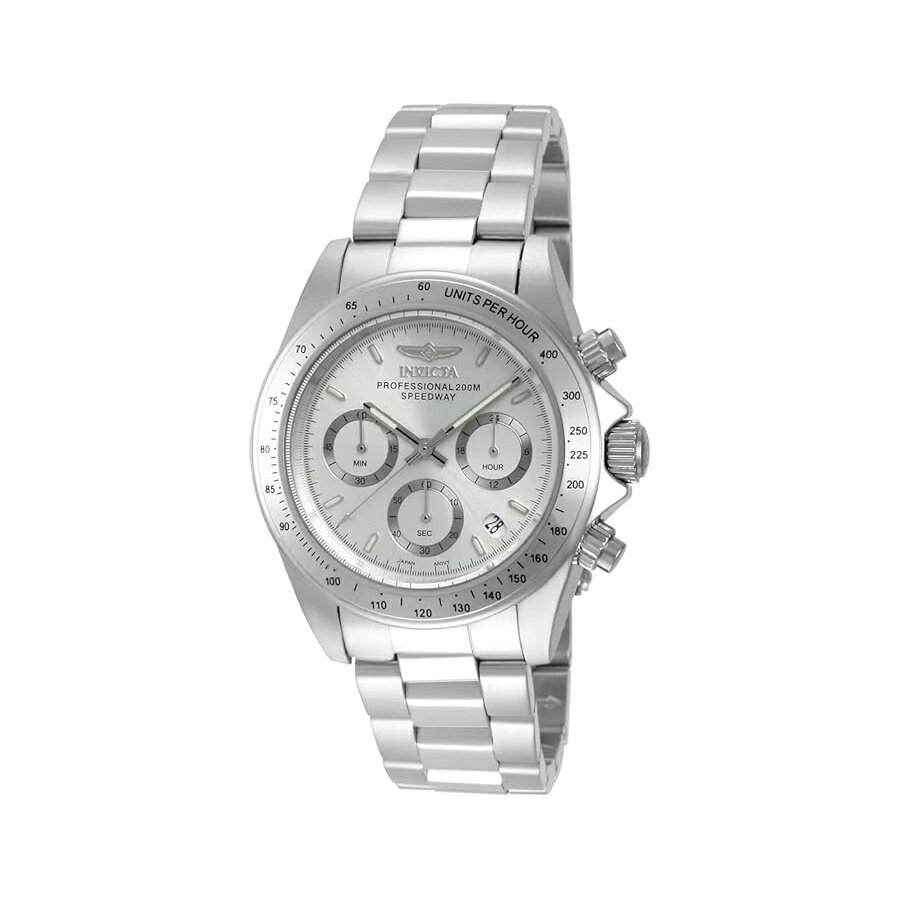 他の インヴィクタ はこちら Invicta Men's 14381 Speedway Chronograph Silver Dial Stainless Steel Watchインヴィクタ メンズ 14381 スピードウェイ クロノグラフ...