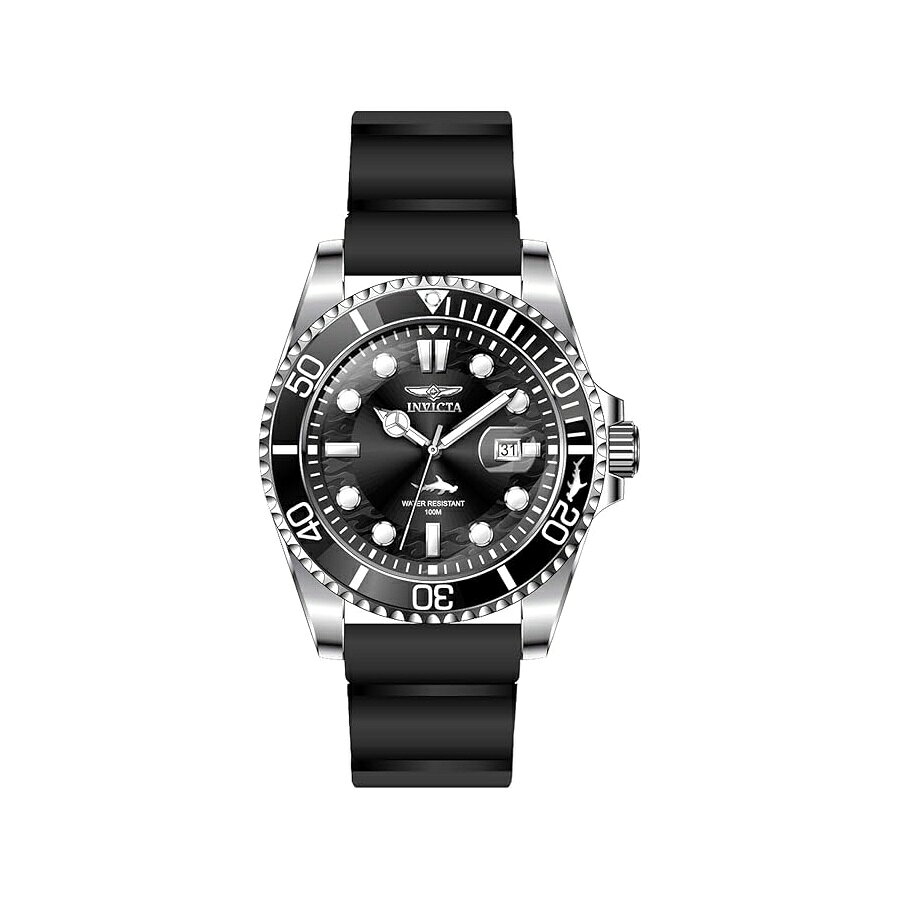 他の インヴィクタ はこちら Invicta Pro Diver Men 43mm Stainless Steel Steel Black dialインヴィクタ プロ ダイバー メンズ 43mm ステンレススチール スチール ブラックダイヤ...