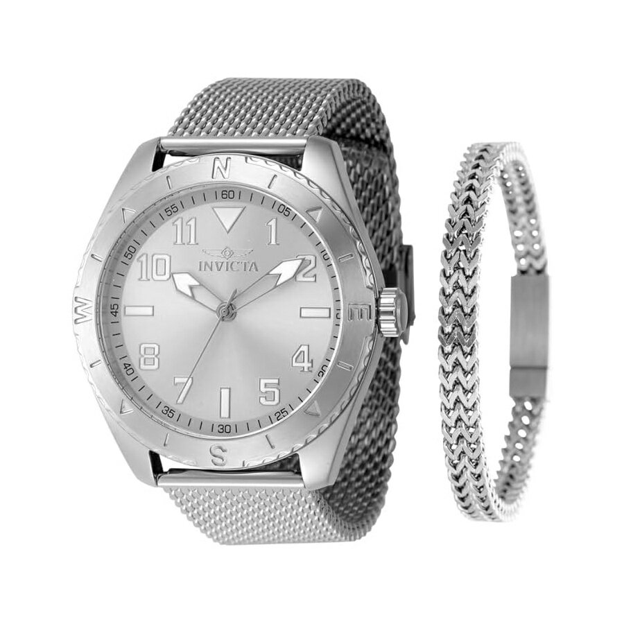 他の インヴィクタ はこちら Invicta Specialty Men 45mm Stainless Steel Gold Gold dial PC21J Quartzインヴィクタ スペシャルティ メンズ 45mm ステンレススチール ゴ...