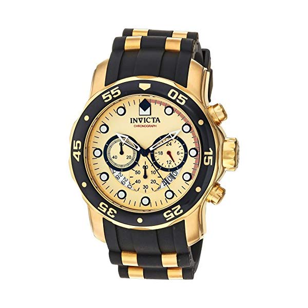 インビクタ 腕時計 INVICTA インヴィクタ プロダイバー メンズ 男性用 17566 Invicta Men's 17566 Pro Diver 18k Gold Ion-Plated Stainless Steel Watch 人気...