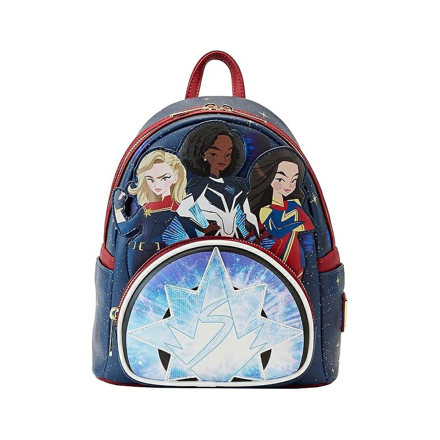 他の ラウンジフライ はこちら Loungefly Marvel the Marvels Group Spider-Verse Heroes Double Strap Shoulder Bagラウンジフライ マーベル ザ マーベルズ グルー...