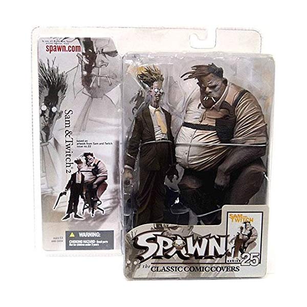 メーカー McFarlane 商品名 Spawn Classic Cover Series #25: Sam &amp; Twitch 2 - Deluxe Action Figures パッケージサイズ(cm) 9.7 × 24.1 × ...