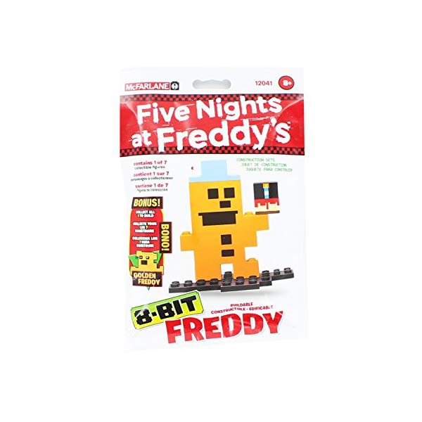 メーカー McFarlane 商品名 McFarlane Five Nights At Freddy's 8-Bit Buidable Figure パッケージサイズ(cm) 11.9 × 2.5 × 17.5 重量(g) 9 詳細 ・Co...