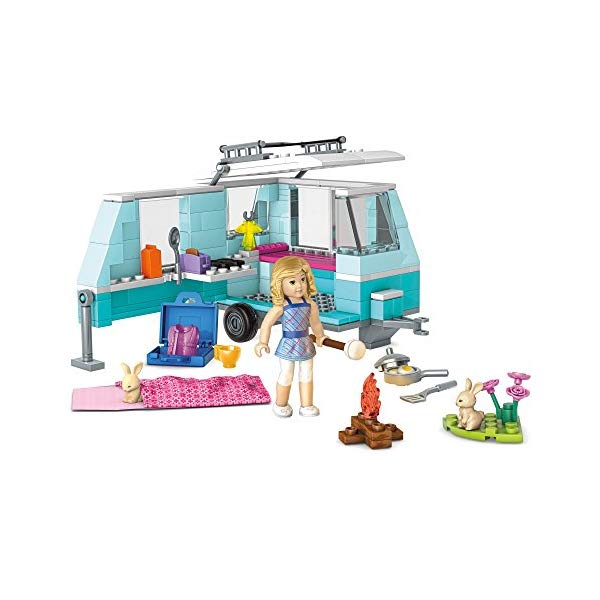 メーカー Mega Bloks 商品名 Mega Construx American Girl Lanie's Camping Trip Building Set パッケージサイズ(cm) 26.2 × 22.9 × 5.3 重量(g) 3...