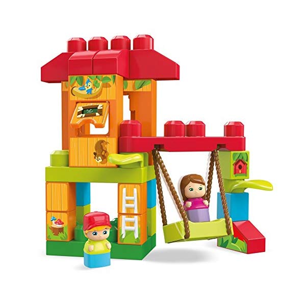 メーカー Mega Bloks 商品名 Mega Bloks Spin & Play Treehouse Adventures Building Set パッケージサイズ(cm) 25.4 × 29.2 × 12.7 重量(g) 721 詳...