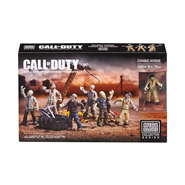 メーカー Mega Bloks 商品名 Mega Bloks Call of Duty Zombies Horde パッケージサイズ(cm) 24.4 × 4.6 × 15.2 重量(g) 159 詳細 ・Five highly detai...