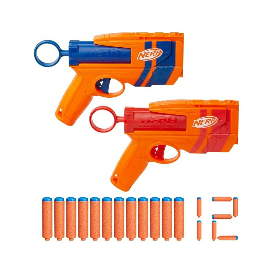 他の ナーフ はこちら Nerf N Series Duo Pack, Includes 2 Ward Blasters, 12 N1 Darts Compatible Only with Nerf N Series Blasters, K...